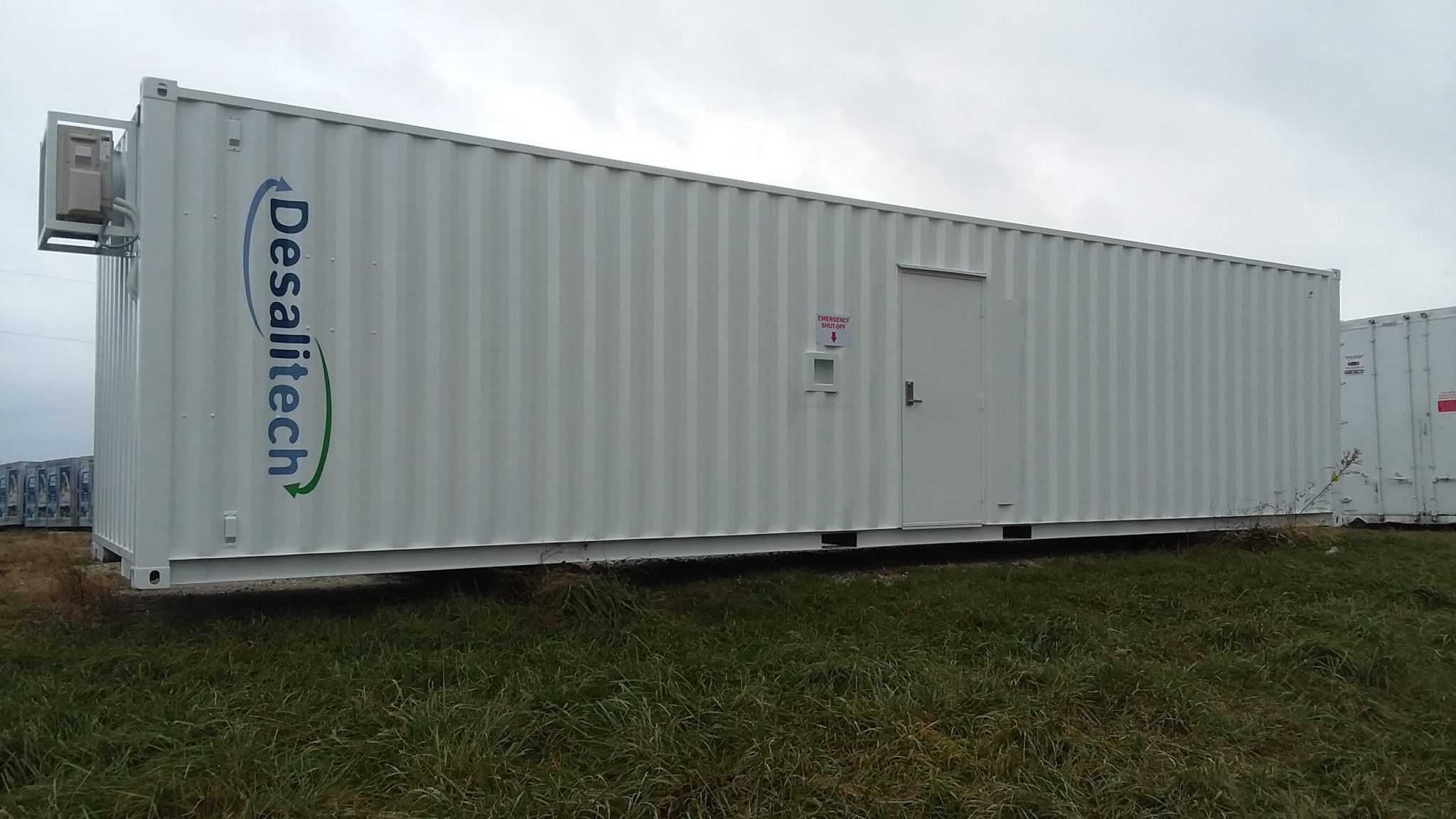 Water Treatment Enclosure - USA-Containers,LLC