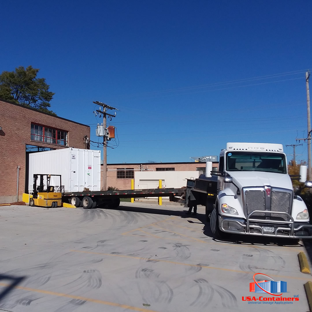 Delivery & Site Preparation - USA-Containers