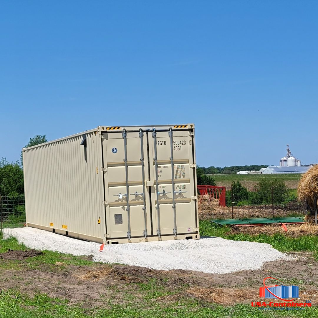 Importance of Leveling Your Container - USA-Containers, LLC