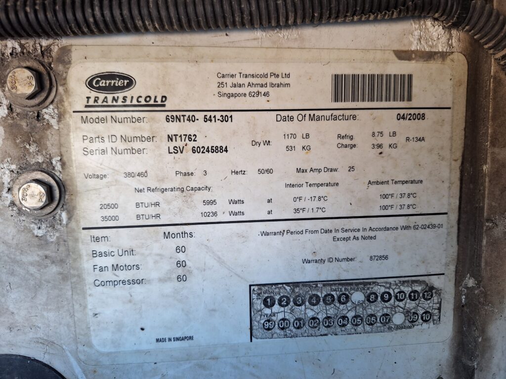 Container Specials on Cold, Dry and Insulated Containers.